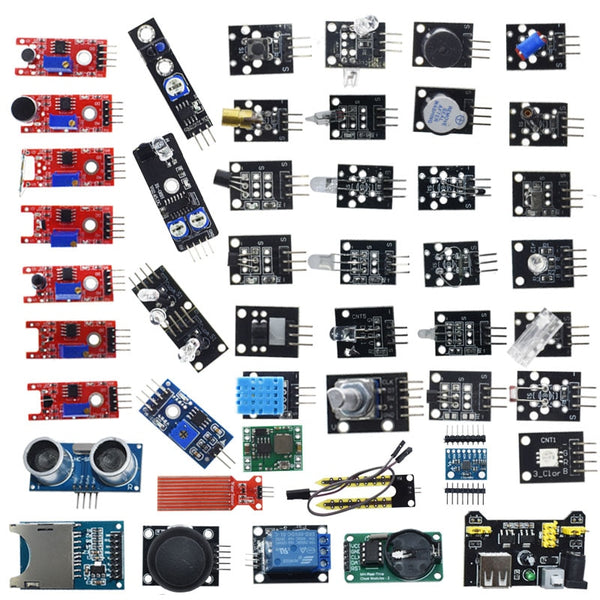 For arduino 45 in 1 Sensors Modules Starter Kit better than 37in1 sens ...